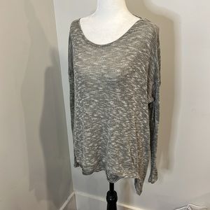 Tops | Open Back Knit Long Sleeve | Poshmark